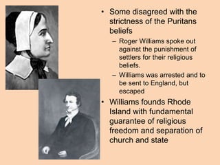 Colonies and religion | PPT