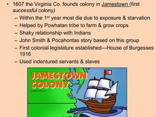 Colonies and religion | PPT