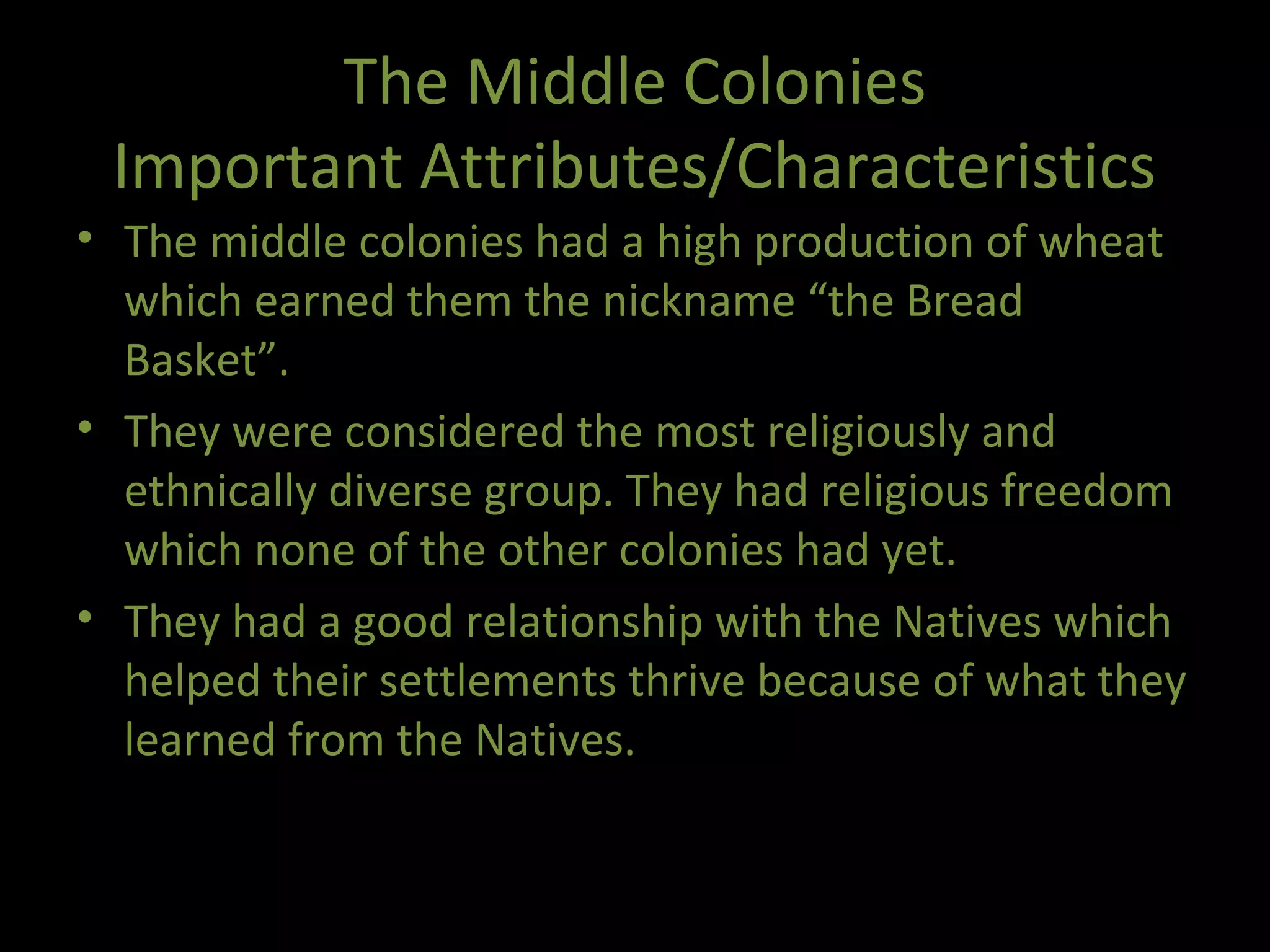 Colonies of the new world | PPT
