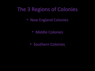 Colonies of the new world | PPT