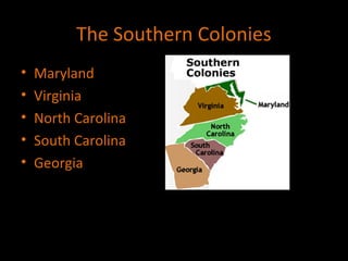 Colonies of the new world | PPT