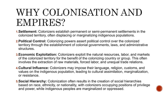 The Colonisation and Empire of Europe....pptx