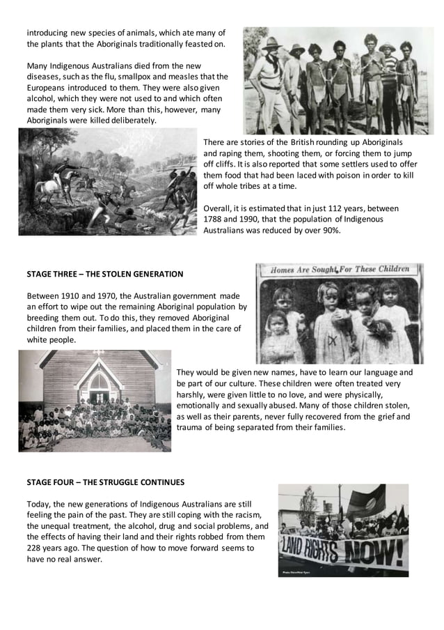 Colonisation context sheet | DOCX | Australia and Oceania Travel | Travel Locations