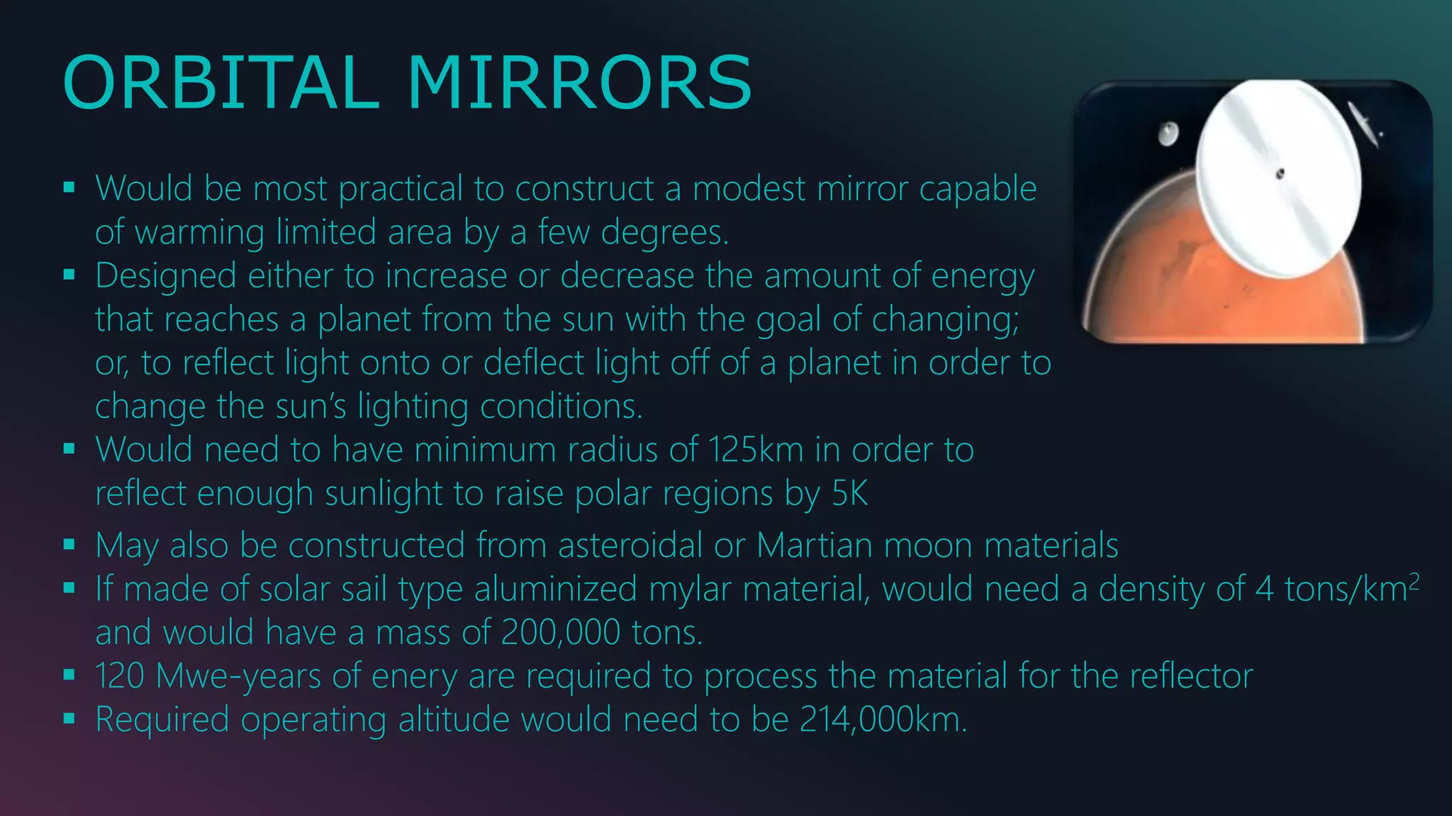 Colonisation of mars | PPTX | Geography | Science
