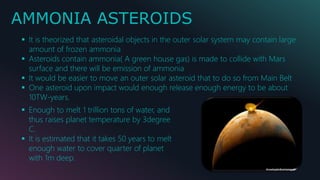 Colonisation of mars | PPTX | Geography | Science