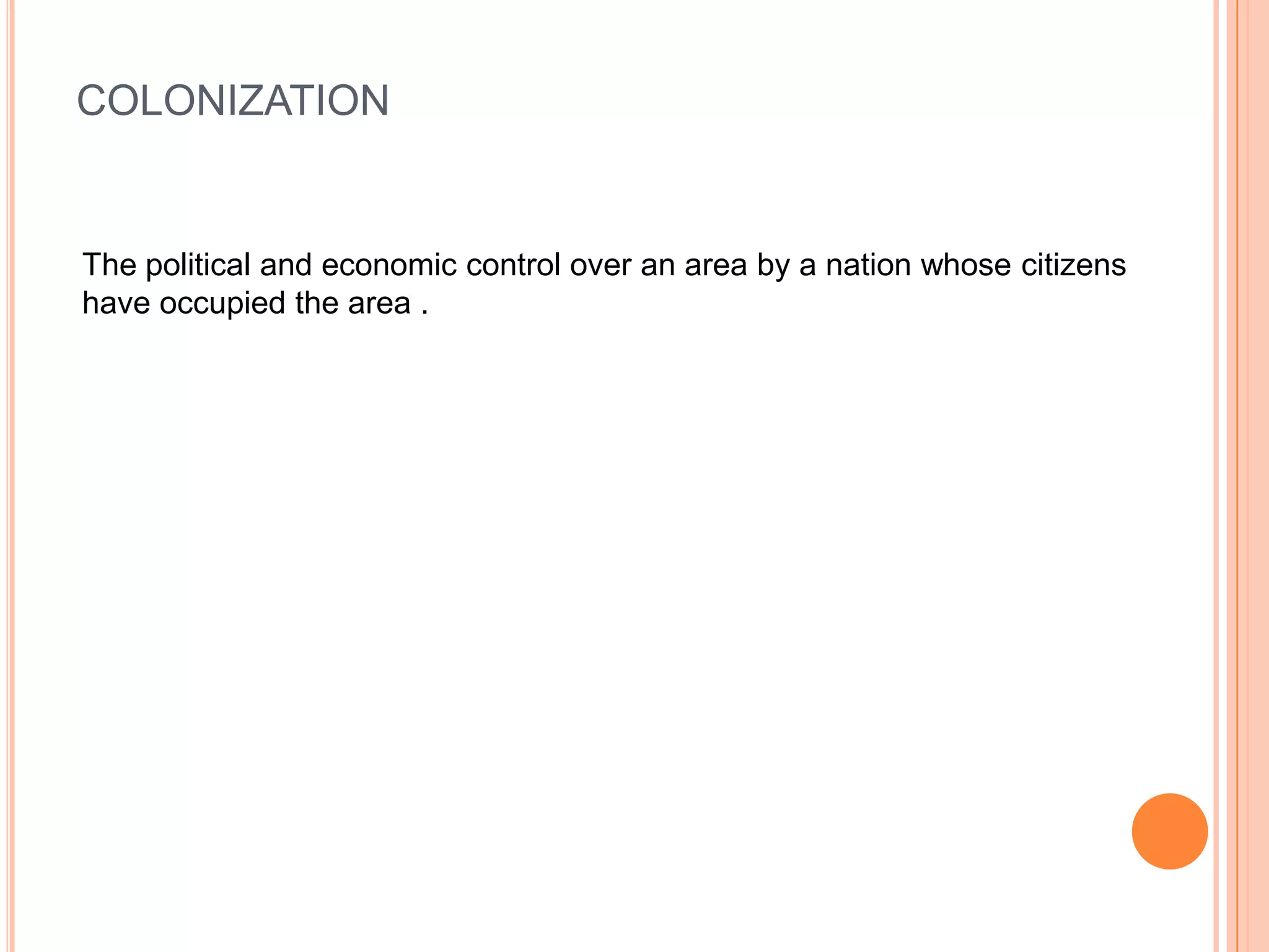 Colonization vs globalization | PPTX