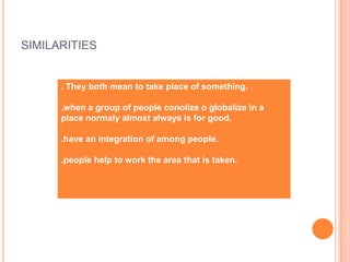 Colonization vs globalization | PPTX