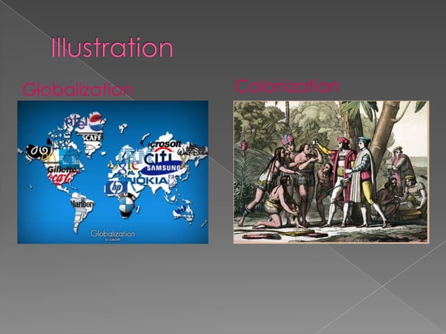 Colonization vs Globalization Santiago Ussa | PPT