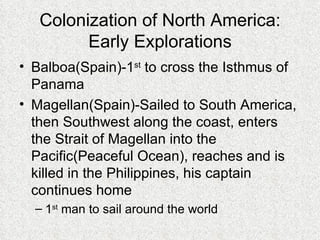 Colonization of America | PPT