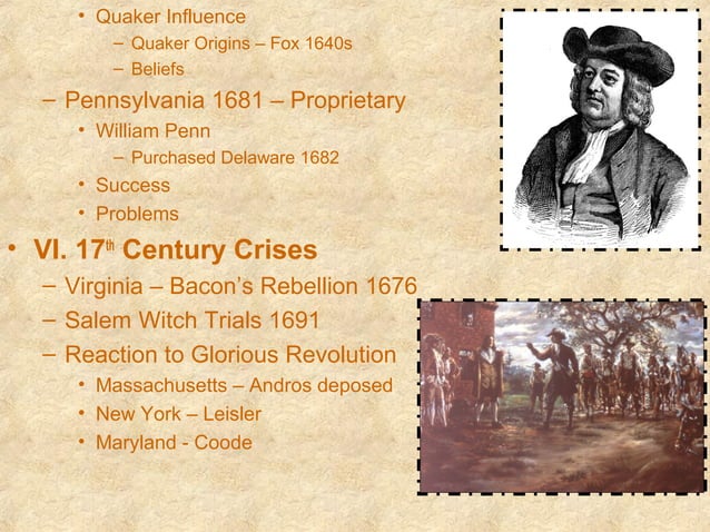 Colonization 17th century | PPT