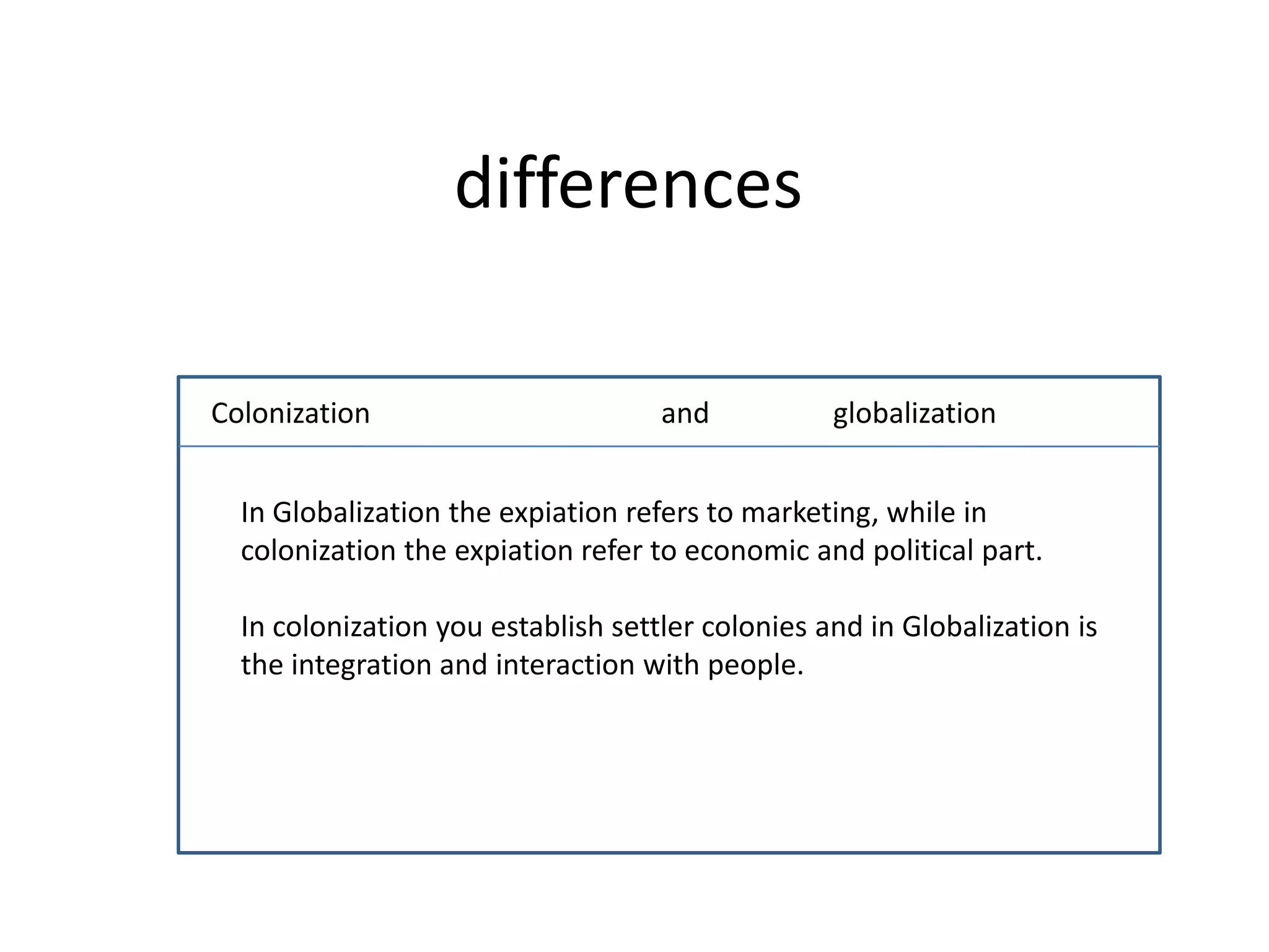 Colonization And Globalization[1] | PPTX | Geography | Science