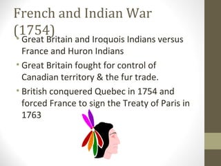 History of Canada- Exploration, Colonization, & Changes in Power | PPT