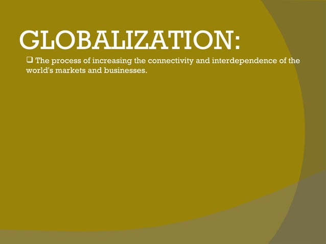Colonization & Globalization | PPT