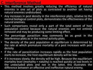 Colonization of natural enemies | PPTX