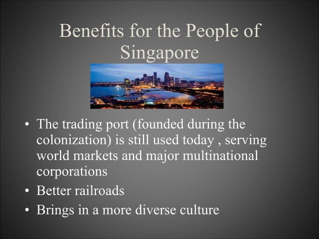 Colonization of singapore | PPT