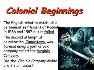 Colonization Notes | PPT
