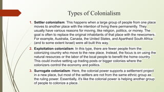 Colonization HistoryWord History this is all about ancient History | PPTX