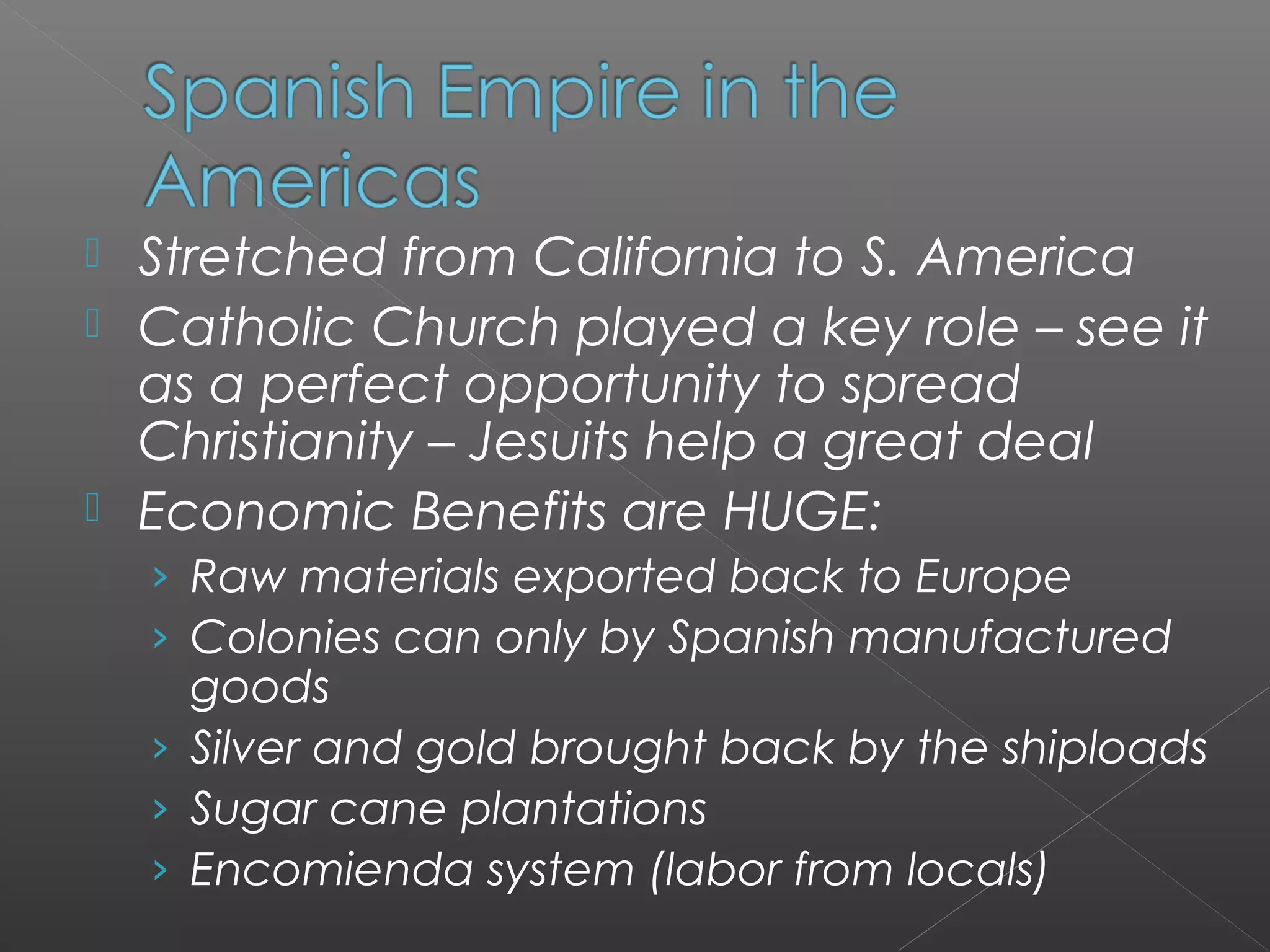 Colonizing the Americas | PPT | Crime & Harmful Acts to Individuals ...