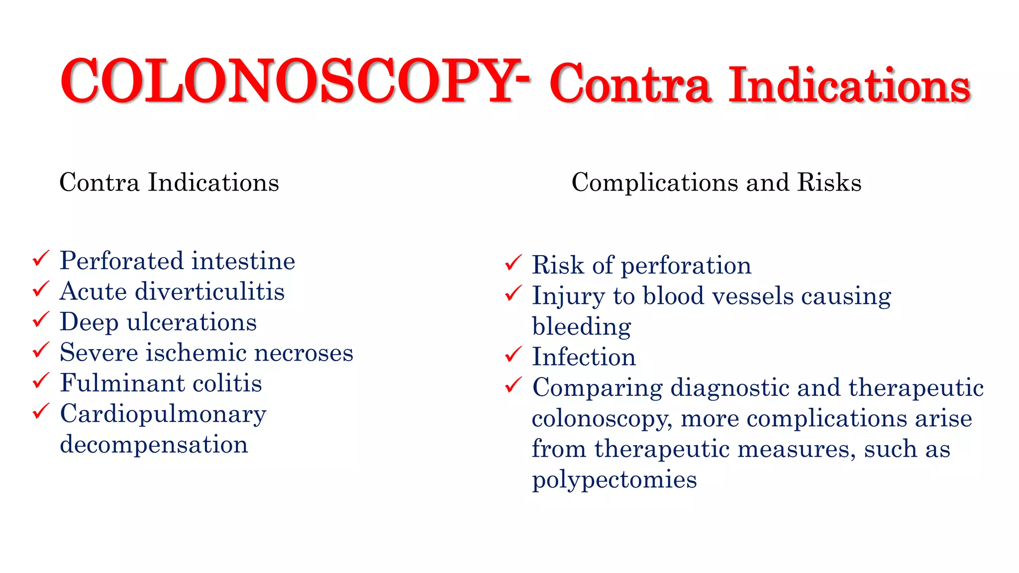 Colonoscopy- A Pictorial Overview | PPTX