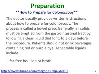 Colonoscopy | PPTX