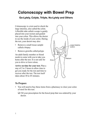 Colonoscopy with bowel prep dich thuat phien dich cnn | PDF