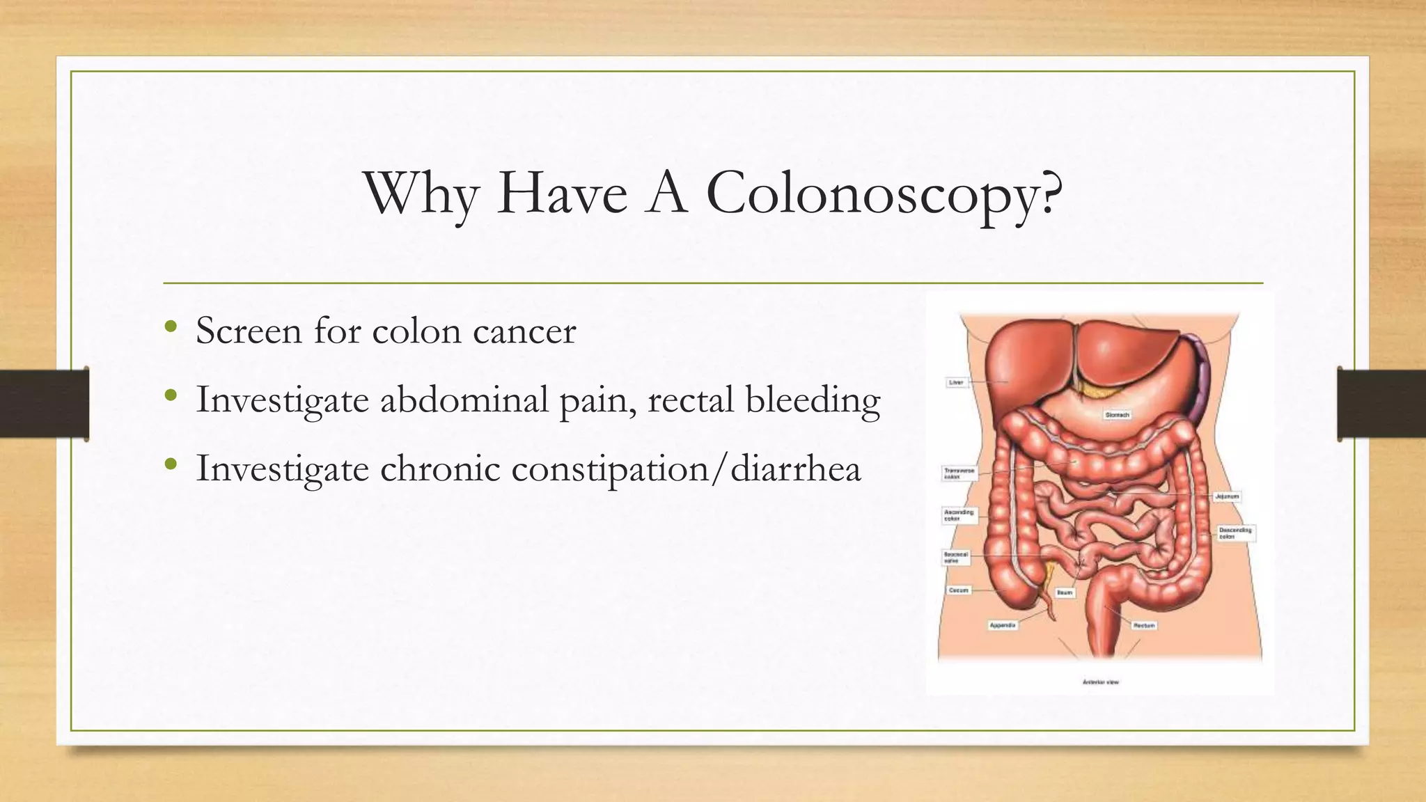 Colonoscopy Procedure | PPTX