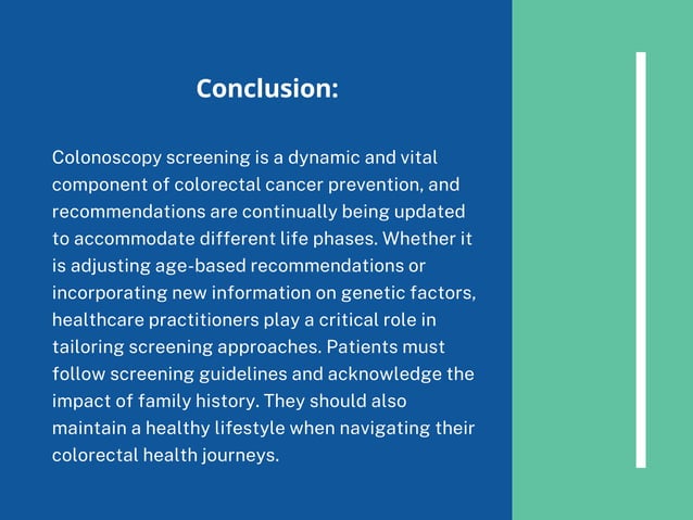Colonoscopy Screening And Age: Adapting Guidelines For Different Life ...