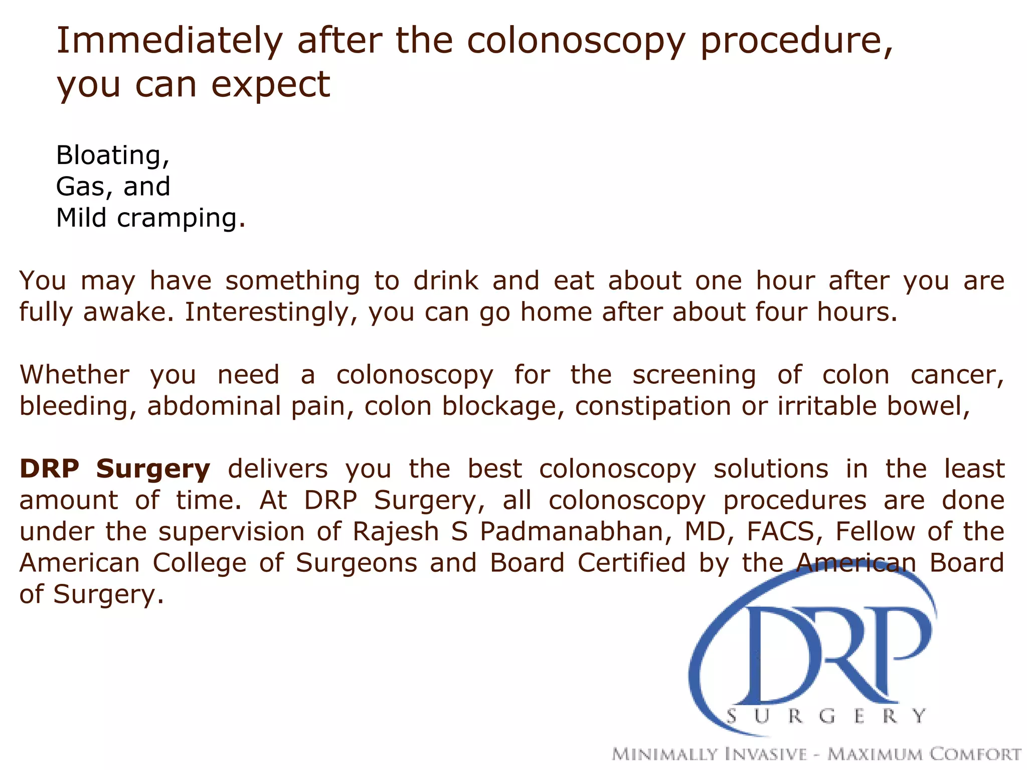 Colonoscopy surgery | PPT