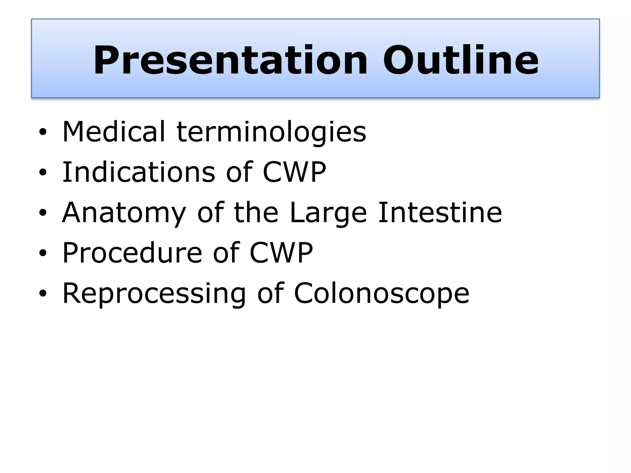 Colonoscopy with polypectomy | PPTX