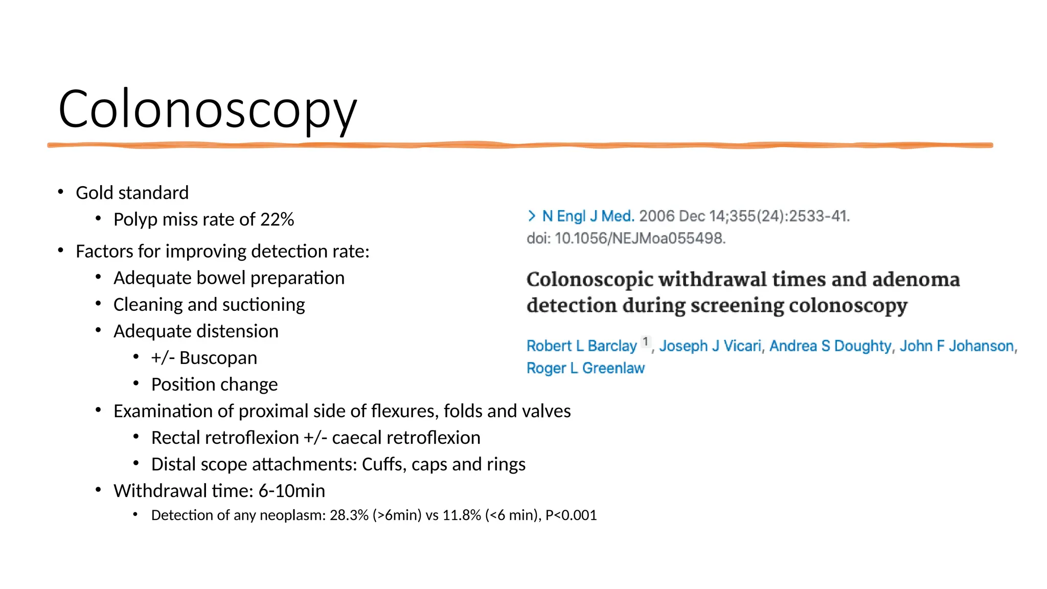 Colorectal polyps: recognition, characterisation and management | PPTX