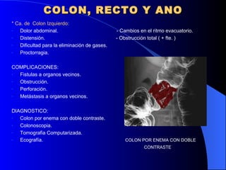 Colon, Recto Y Ano | PPT