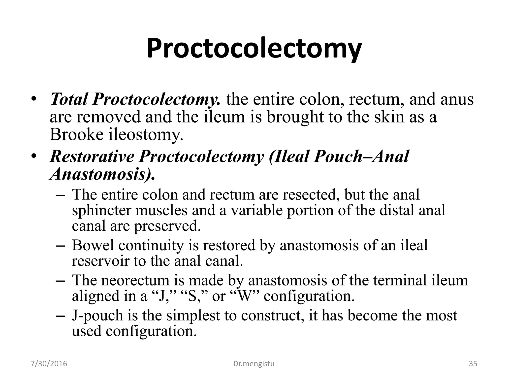 Colon, rectum, and anus | PPTX