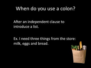 Colons | PPT