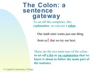 Colons | PPT
