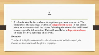 Colons | PPT