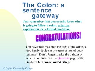 Colons | PPT