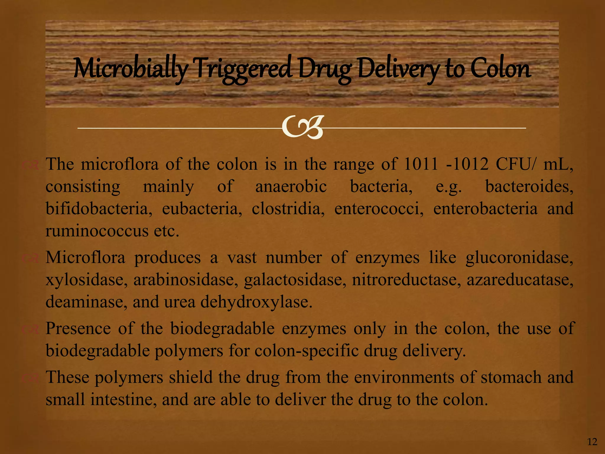 Colon targeted drug delivery | PPTX