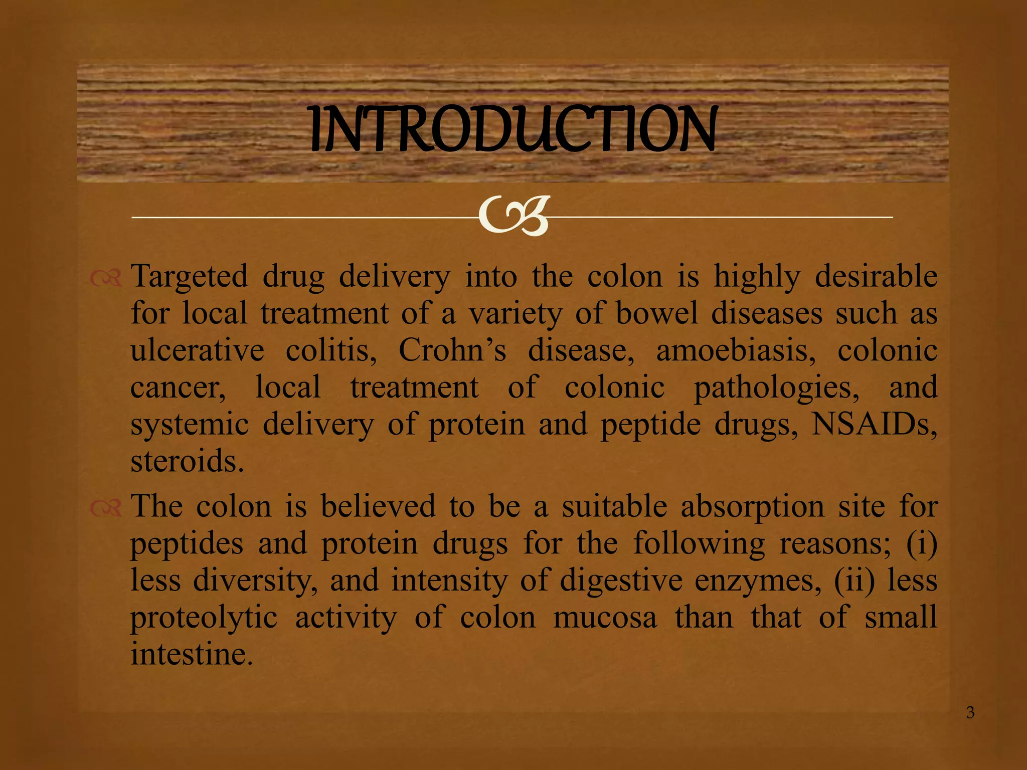 Colon targeted drug delivery | PPTX