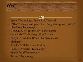 Colon targeted drug delivery | PPTX