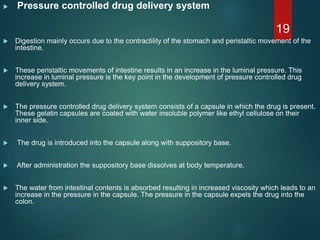 Colon targeted drug delivery | PPTX | Chemistry | Science