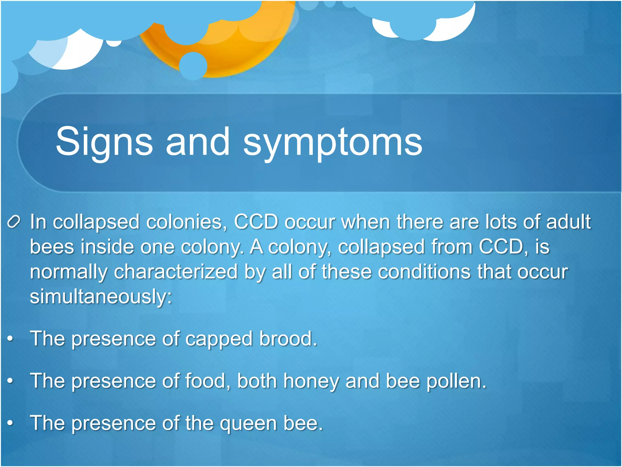 Colony collapse disorder | PPTX | Beekeeping | Hobbies & Interests