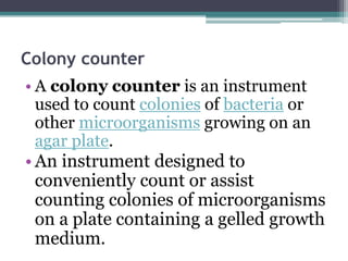 Colony Counter Compatibility Mode | PDF