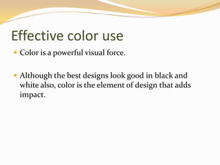 Class 4 Color | PPTX | Technology & Computing