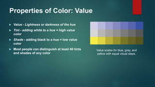 Color and value | PPTX