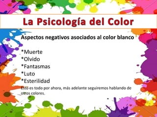 psicologia del color | PPTX