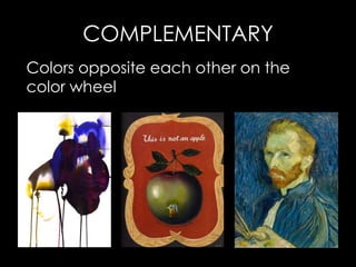 Color theory high school | PPTX