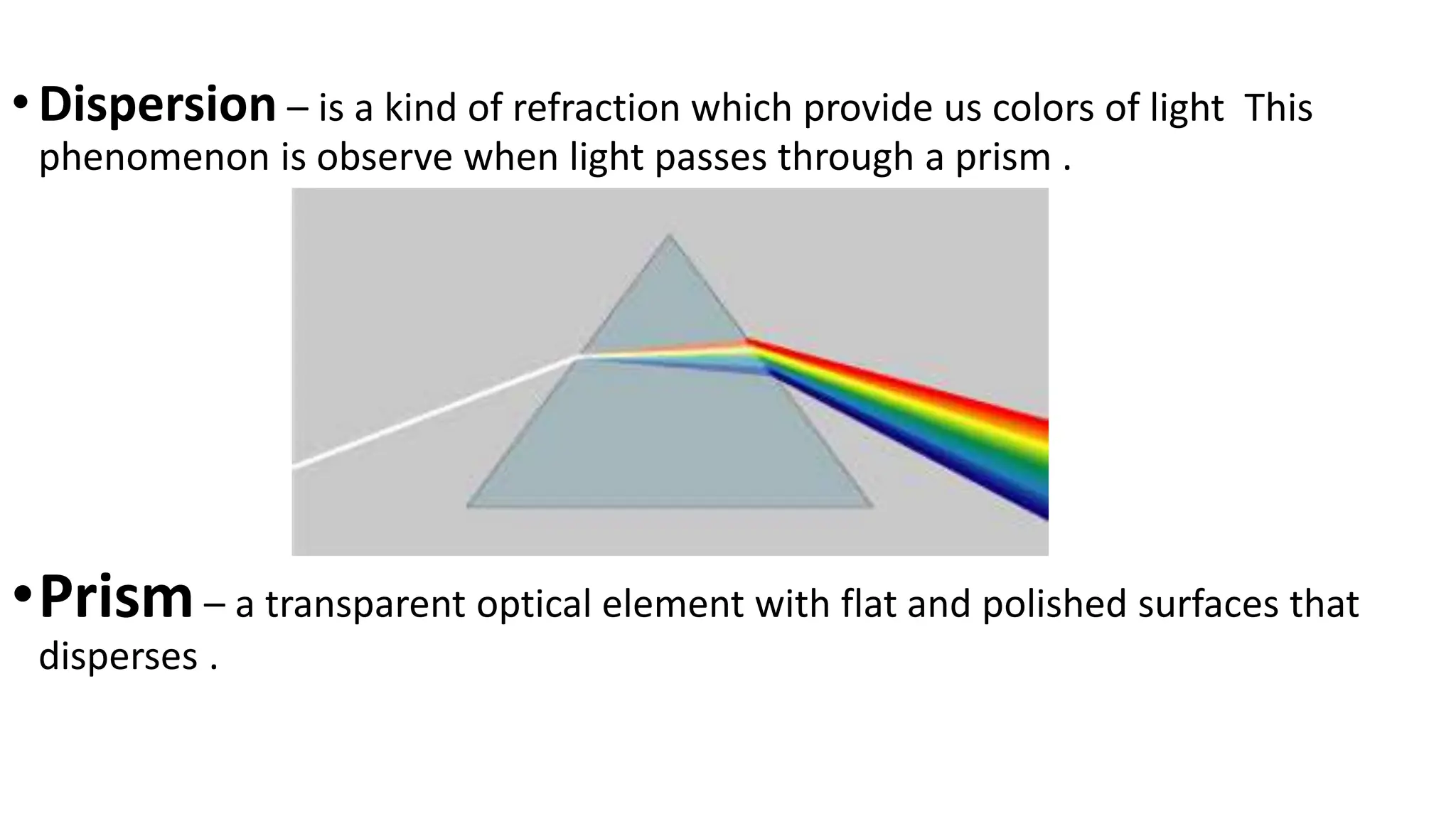 hierarchy of color on relation to visible light | PPTX