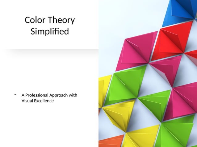 color theory presentation for related to designing and craft | PPTX