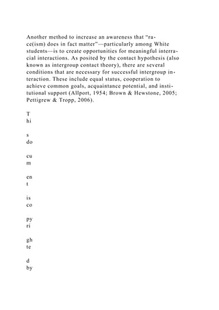 Color-Blind Racial IdeologyTheory, Training, and Measurement.docx