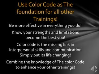 Color code-presentation | PPTX